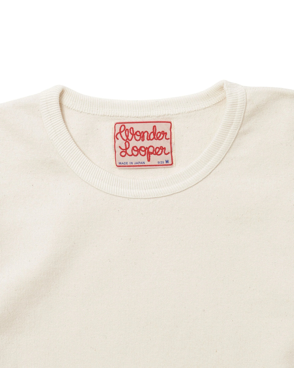 Long Sleeve T-shirt - Double Heavyweight - Ecru – Iron Pyrite Production
