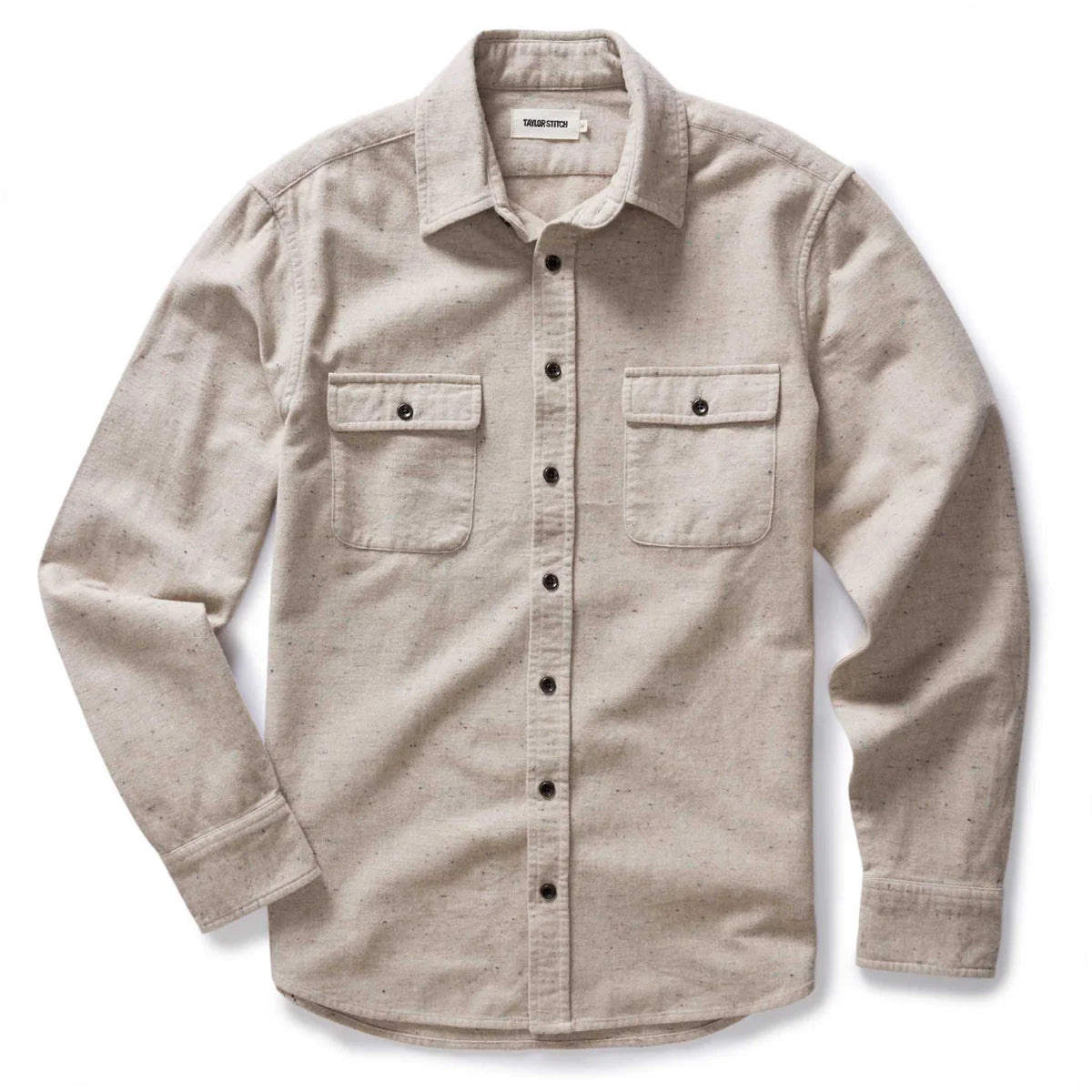 The Yosemite Shirt in Oat Donegal – Iron Pyrite Production