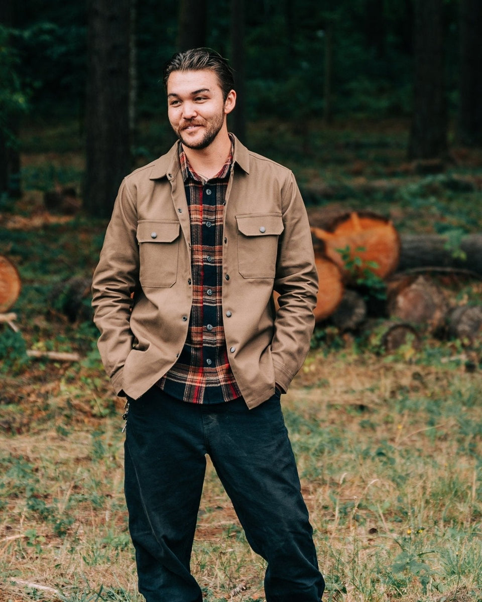 Chapman Canvas Shirt Jacket – Iron Pyrite Production