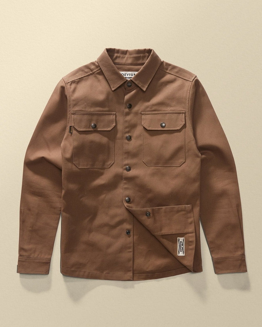 Chapman Canvas Shirt Jacket – Iron Pyrite Production